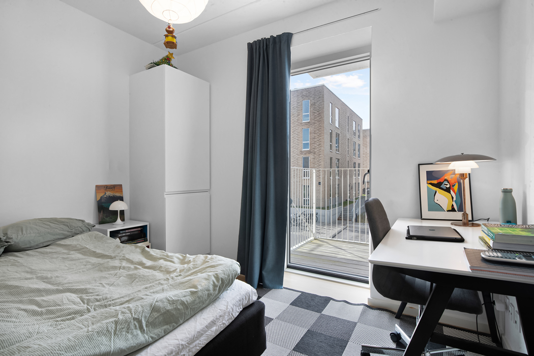 Delevenlig 3-værelses lejlighed i Skejbyen